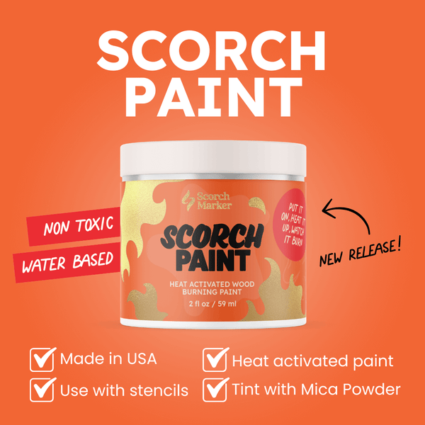 Scorch Paint - Heat Activated Craft Liquid - Scorch Marker