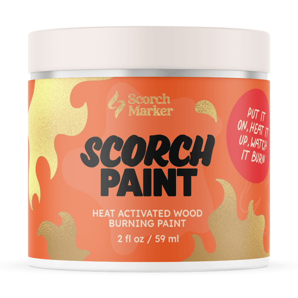 Scorch Paint - Heat Activated Craft Paint That Burns - Scorch Marker