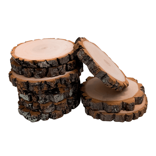 Premium Wood Slices 10 pack - Scorch Marker