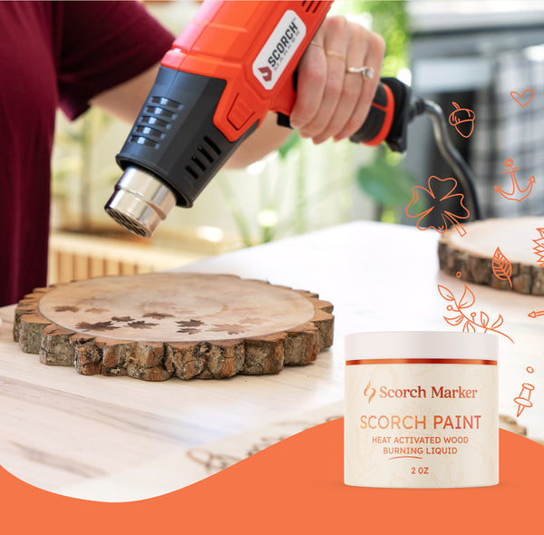 Scorch Paint - Heat Activated Craft Liquid - Scorch Marker
