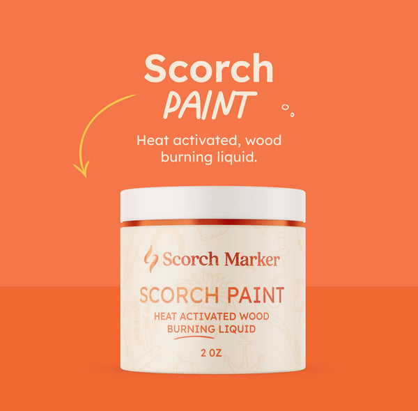 Scorch Paint - Heat Activated Craft Liquid - Scorch Marker